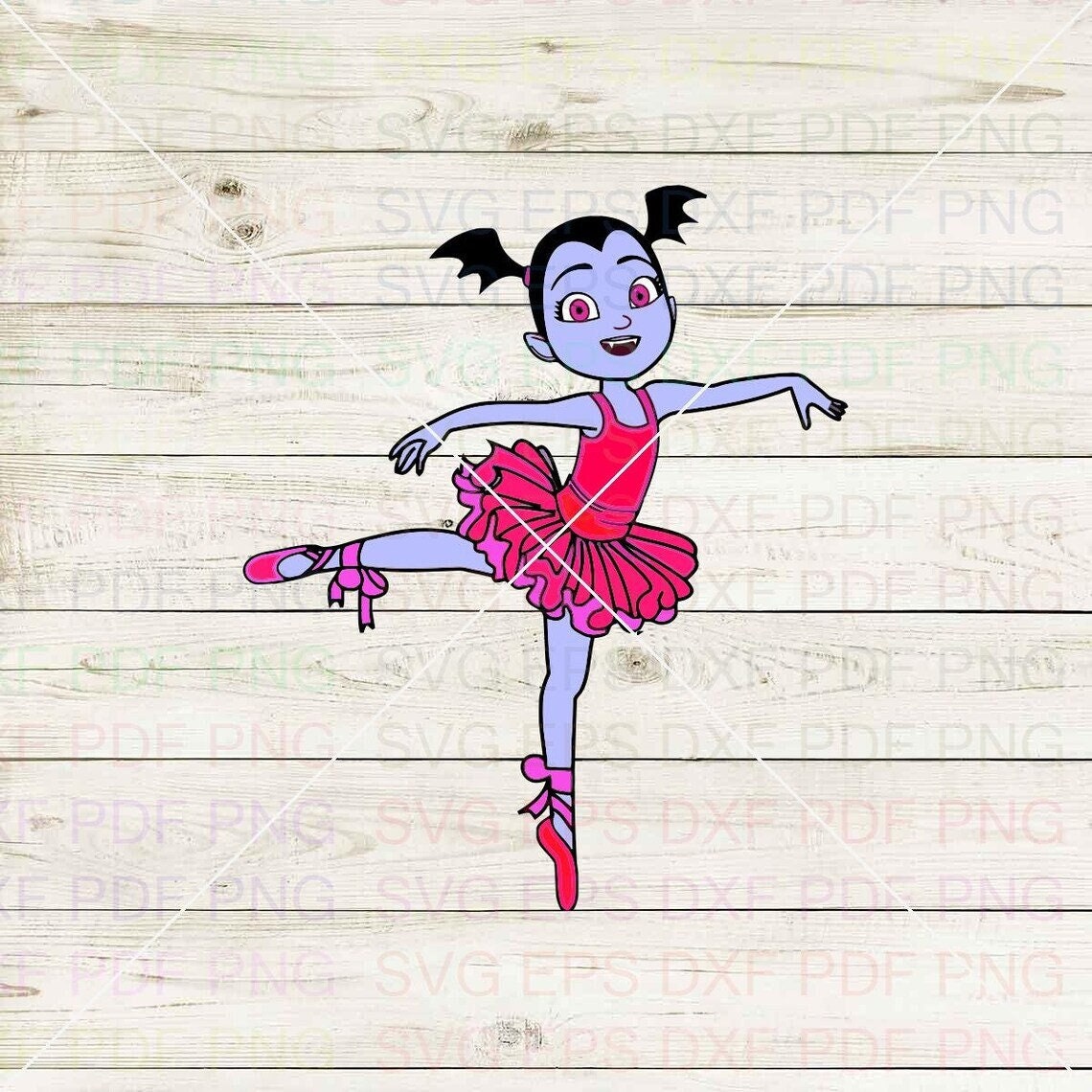 Vampirina_001 Svg Dxf Eps Pdf Png, Cricut, Cutting File, Vector ...