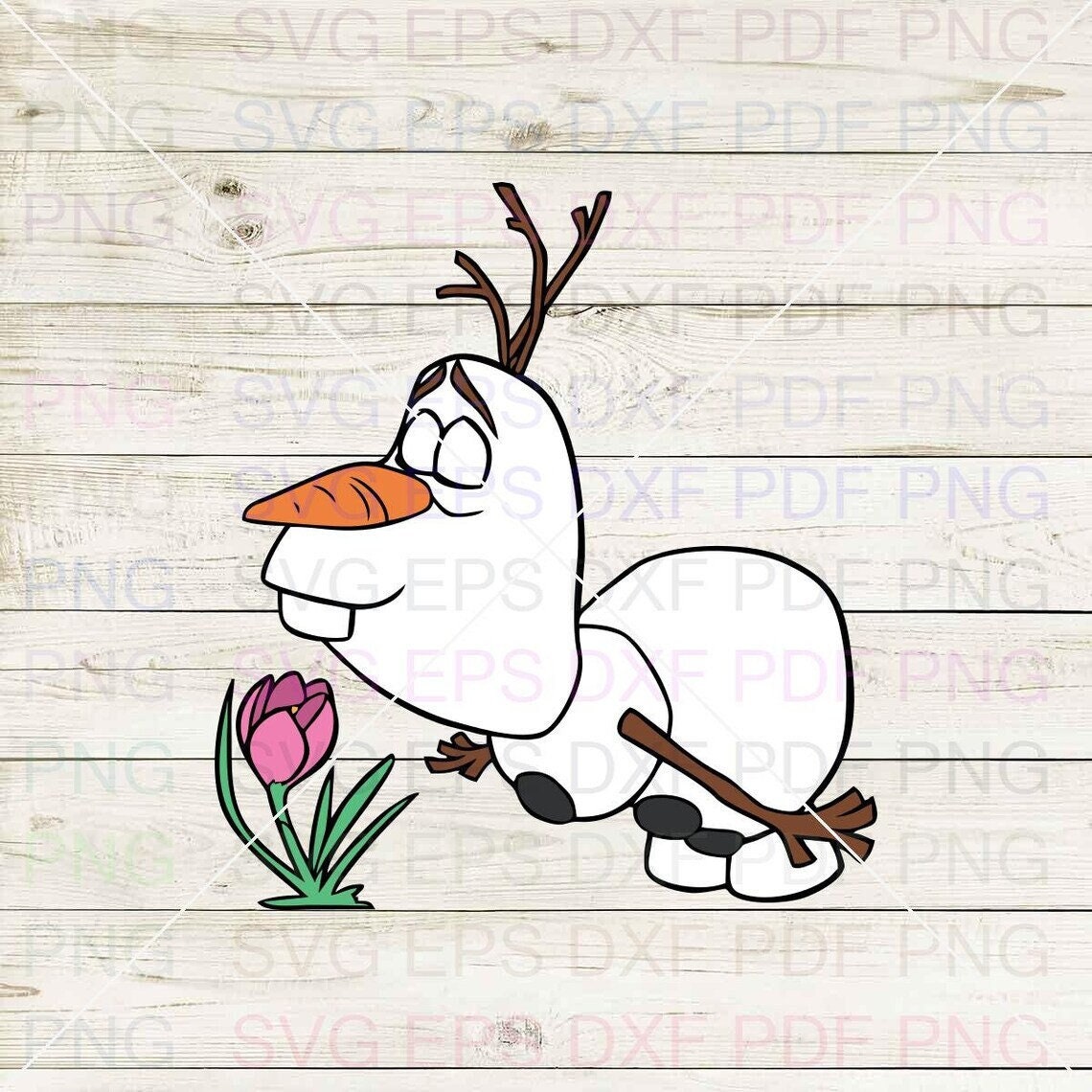 Olaf_frozen_013 Svg Dxf Eps Pdf Png, Cricut, Cutting File, Vector ...