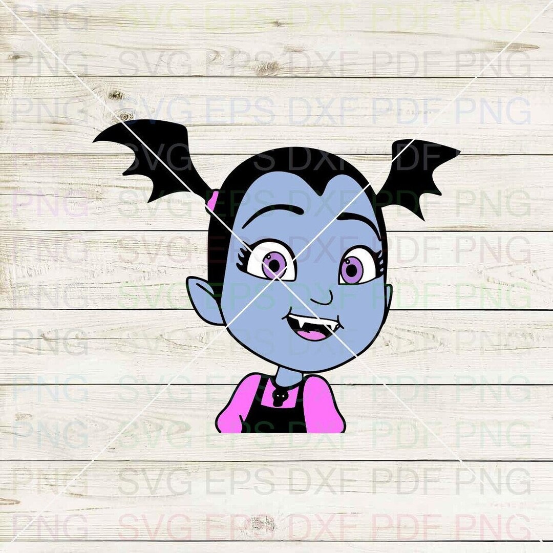 Vampirina_002 Svg Dxf Eps Pdf Png, Cricut, Cutting File, Vector ...