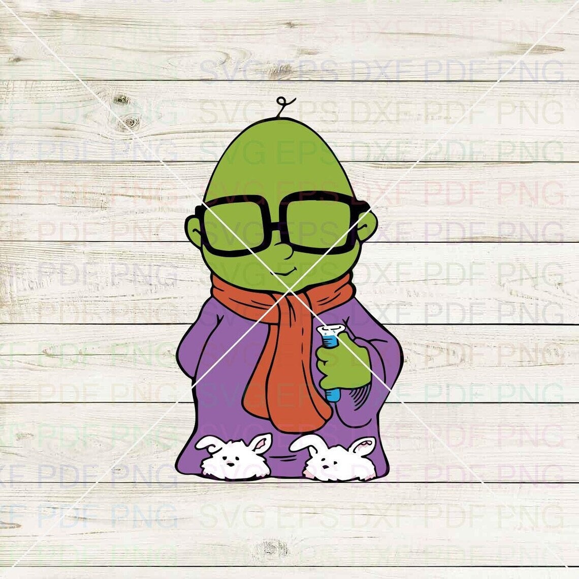 Dr_bunsen_honeydew_muppet_babies_041 Svg Dxf Eps Pdf Png, Cricut ...