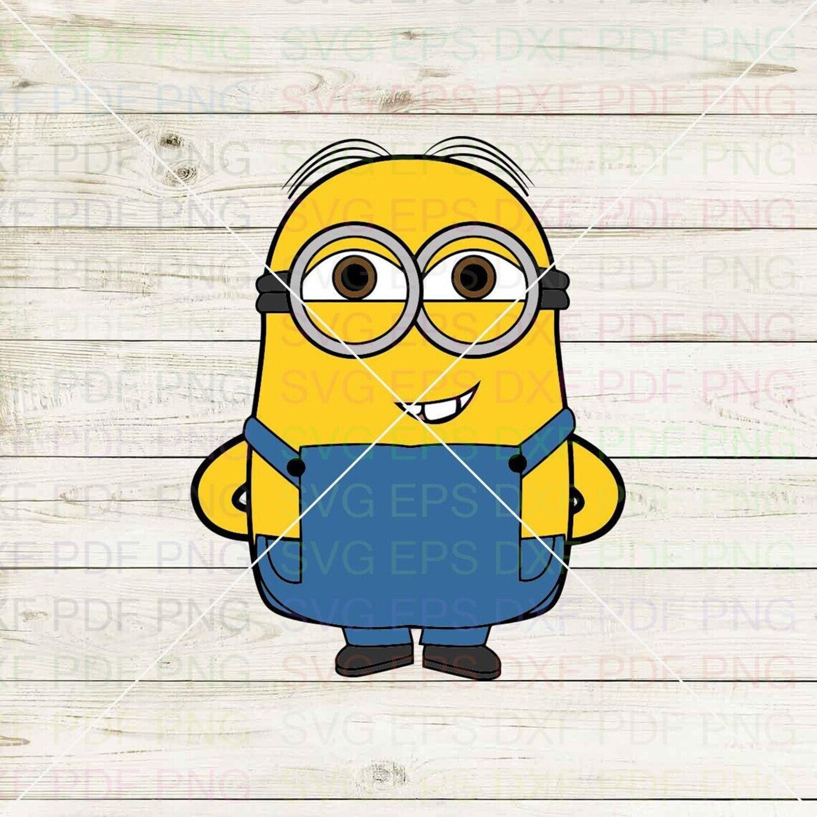 Minions_025 Svg Dxf Eps Pdf Png, Cricut, Cutting File, Vector, Clipart ...