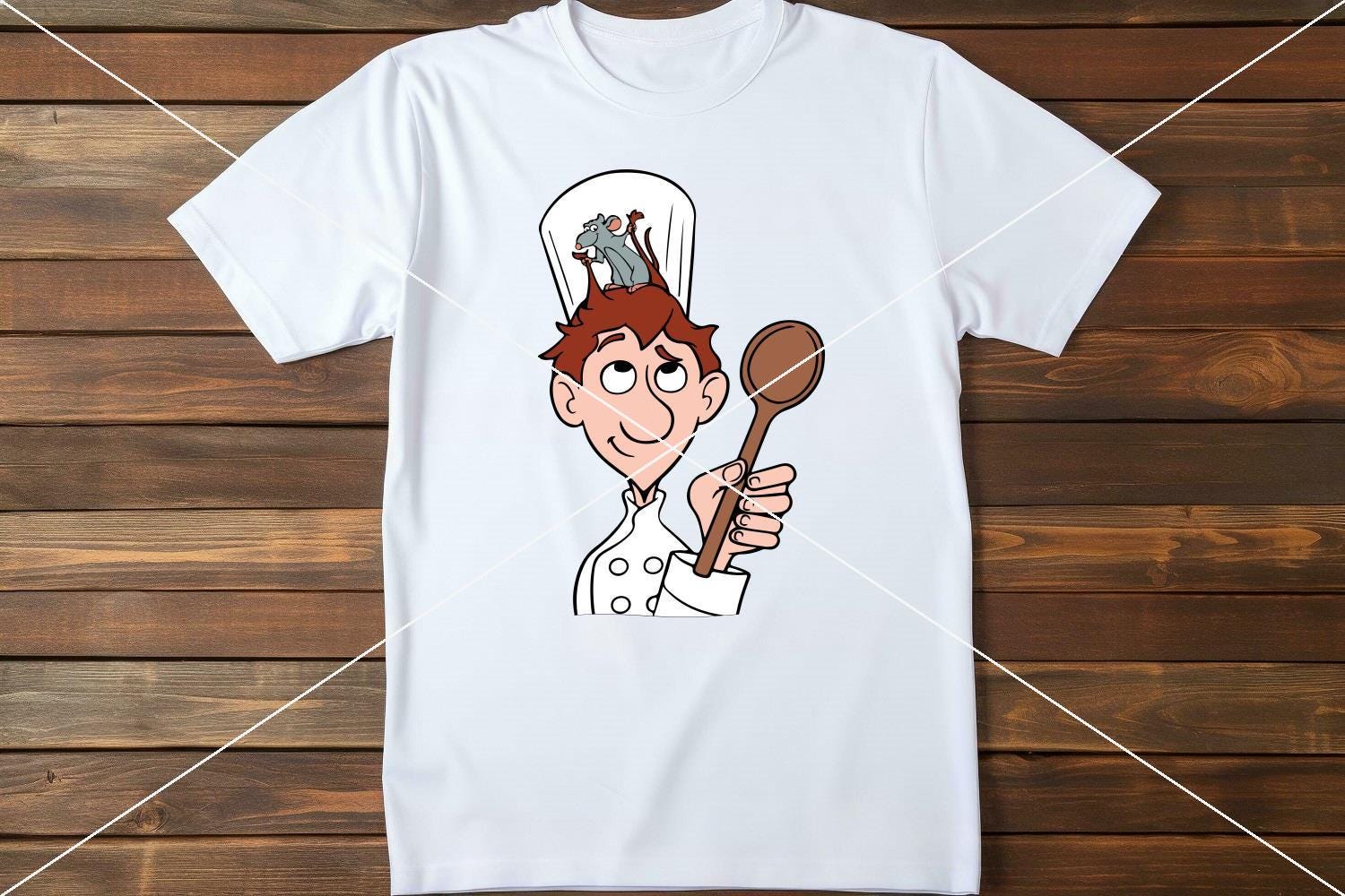 Linguini_and_remy_mouse_ratatouille_013 Svg Dxf Eps Pdf Png, Cricut ...