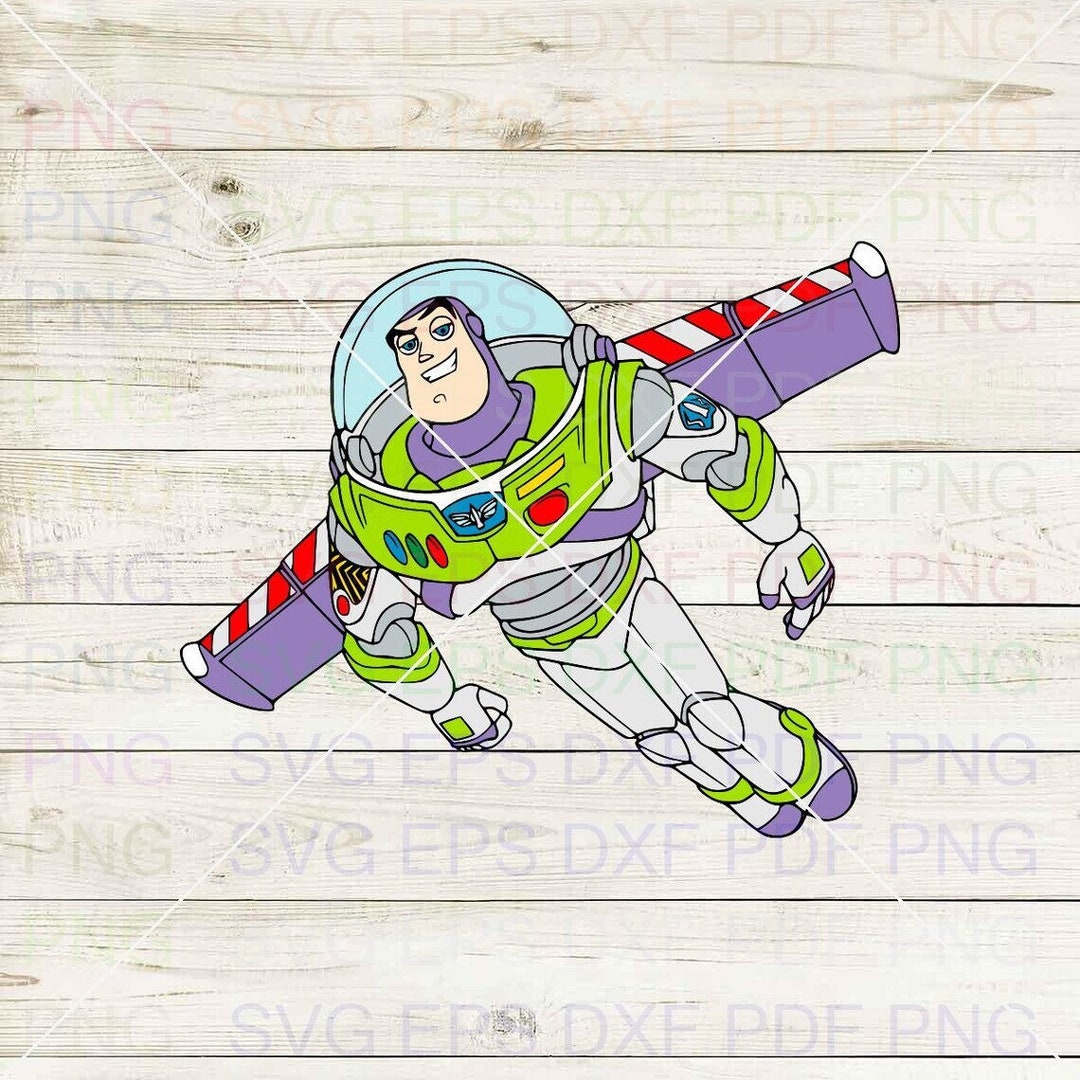 Buzz_lightyear_toy_story_030 Svg Dxf Eps Pdf Png, Cricut, Cutting File ...