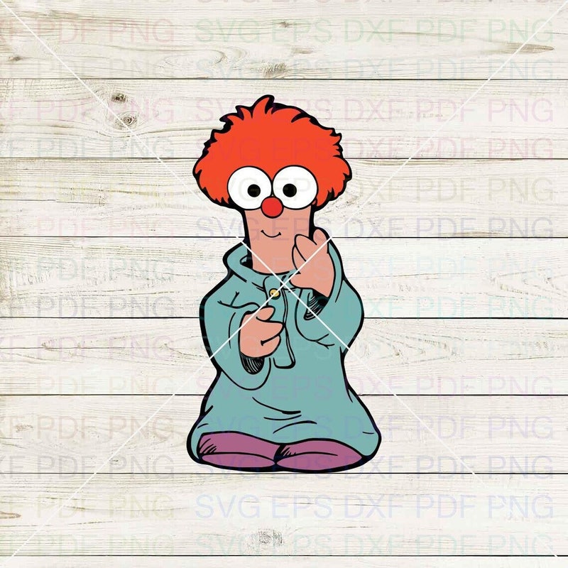 Beaker Muppet - Etsy