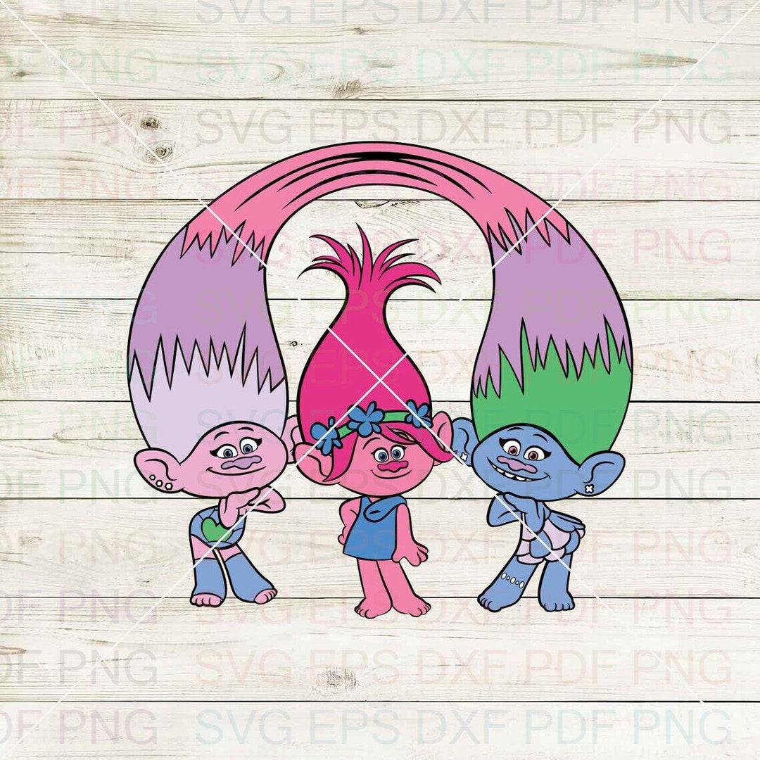 Troll_045 Svg Dxf Eps Pdf Png, Cricut, Cutting File, Vector, Clipart ...