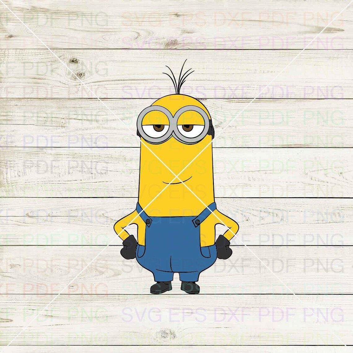 Minions_022 Svg Dxf Eps Pdf Png, Cricut, Cutting File, Vector, Clipart ...