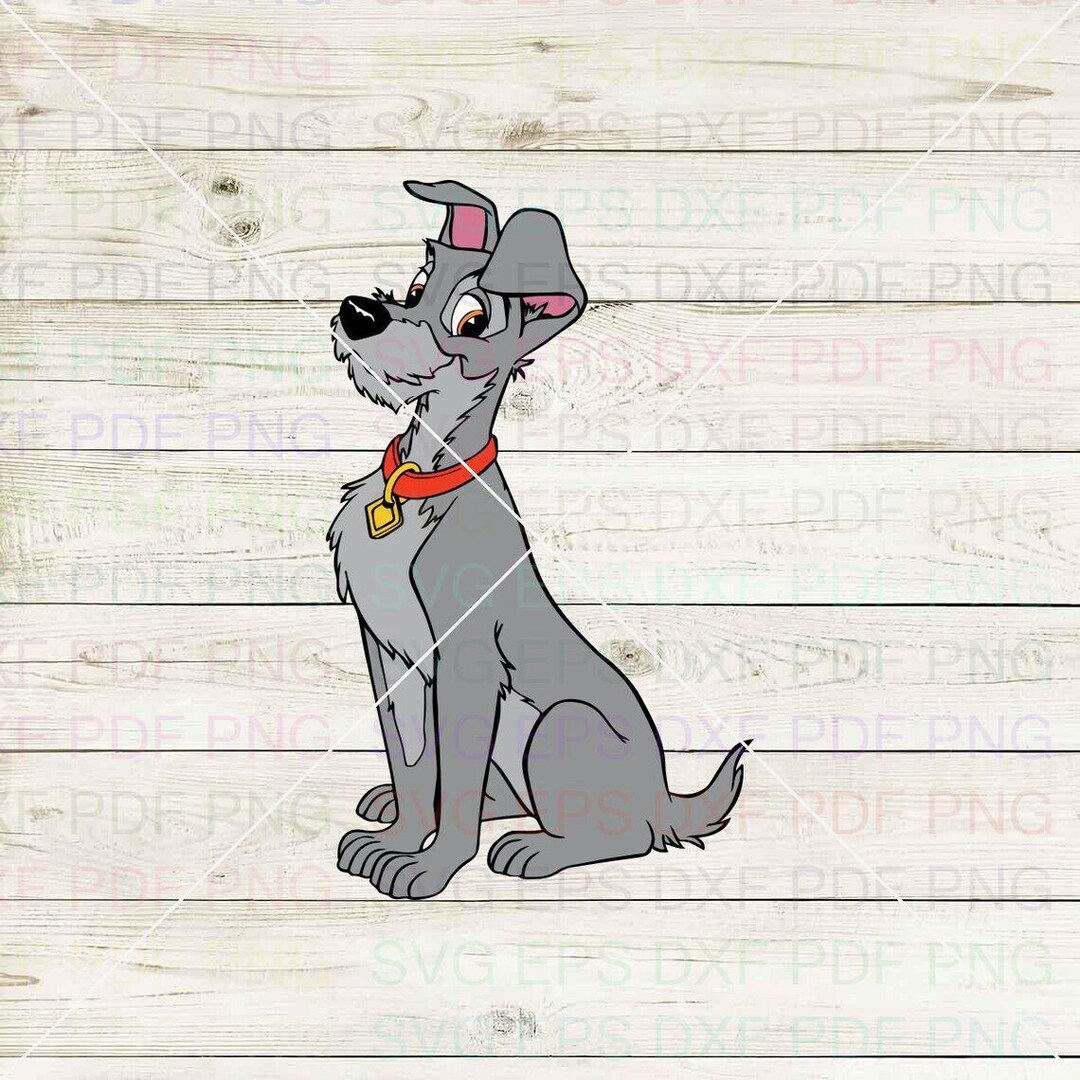Lady_and_the_tramp_018 Svg Dxf Eps Pdf Png, Cricut, Cutting File ...
