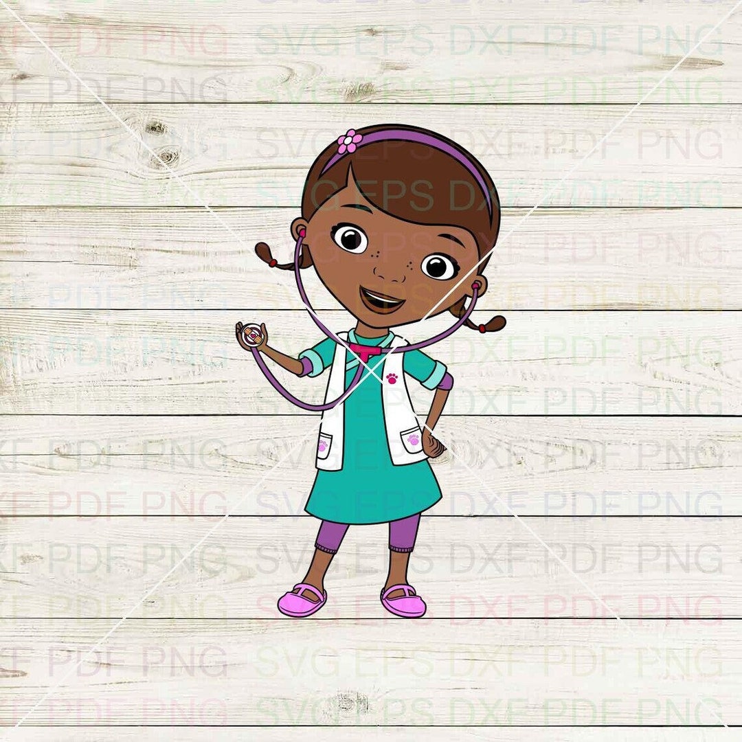 Doc_dottie_mcstuffins_005 Svg Dxf Eps Pdf Png, Cricut, Cutting File ...