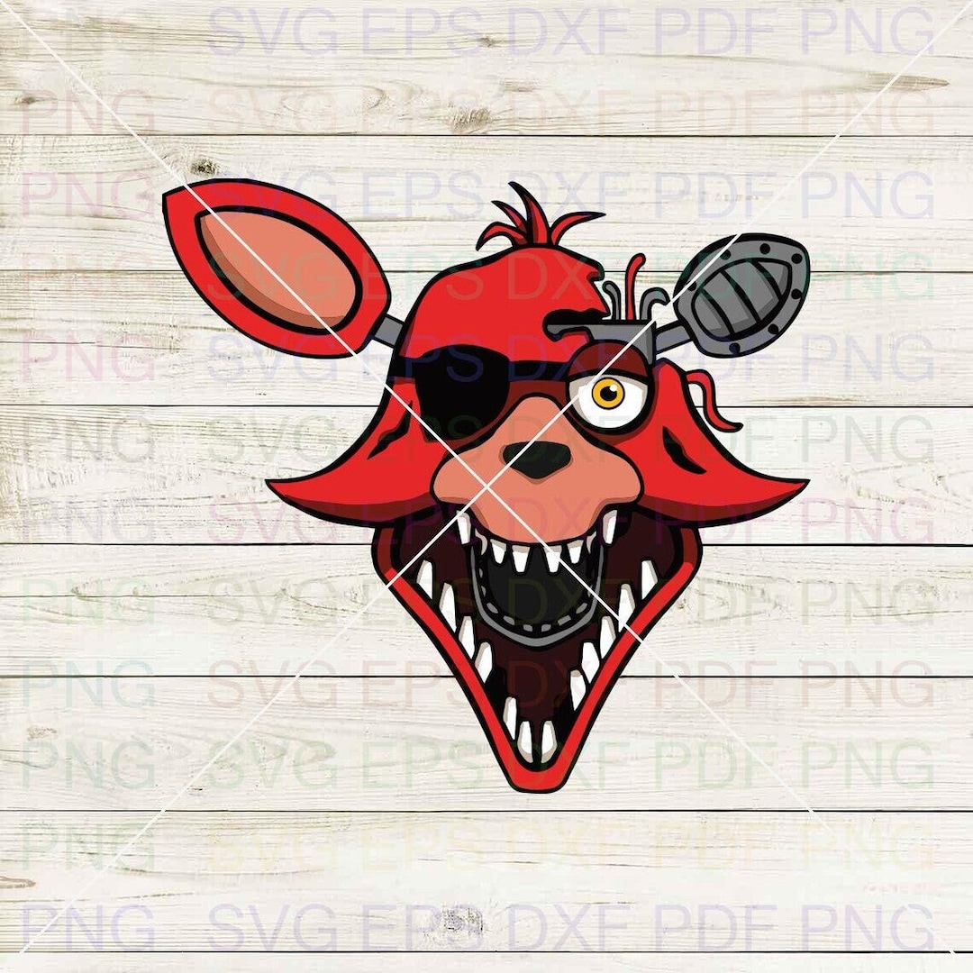 Five_nights_at_freddys_010 Svg Dxf Eps Pdf Png, Cricut, Cutting File ...