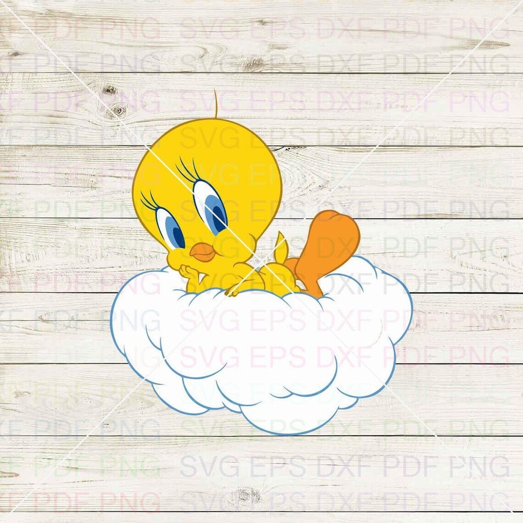Tweety_and_sylvester_017 Svg Dxf Eps Pdf Png, Cricut, Cutting File ...