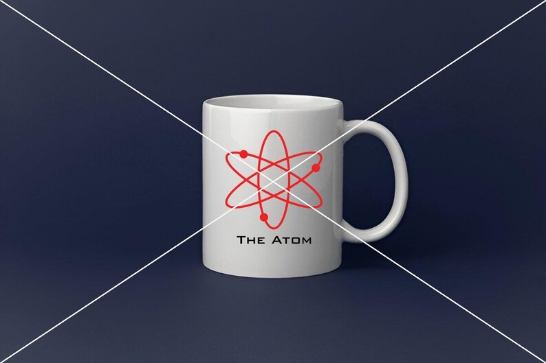 The_atom Svg Dxf Eps Pdf Png, Cricut, Cutting File, Vector, Clipart ...