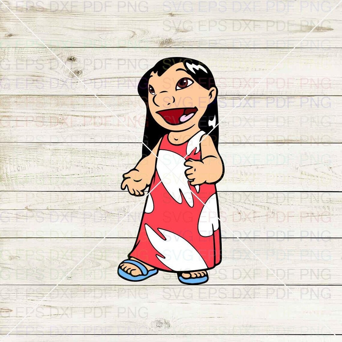 Lilo_lilo_and_stitch_010 Svg Dxf Eps Pdf Png, Cricut, Cutting File ...