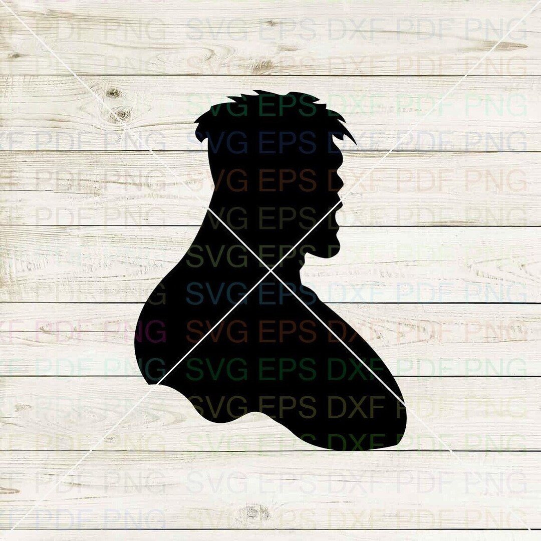 Hulk_hand_face_silhouette_011 Svg Dxf Eps Pdf Png, Cricut, Cutting File ...