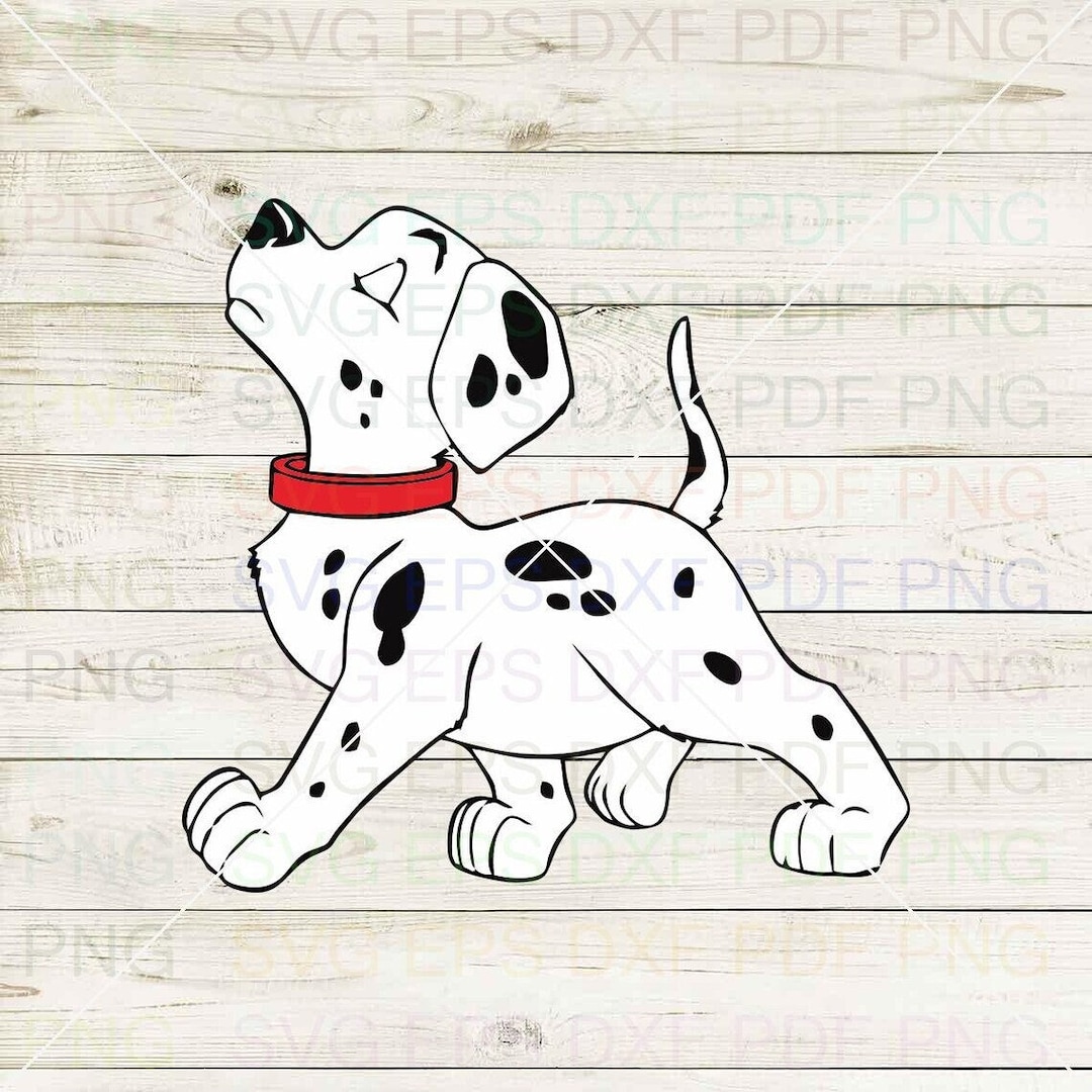 Cute_puppy_puppies_101_dalmatians_009 Svg Dxf Eps Pdf Png, Cricut, Cutting File, Vector, Clipart ...