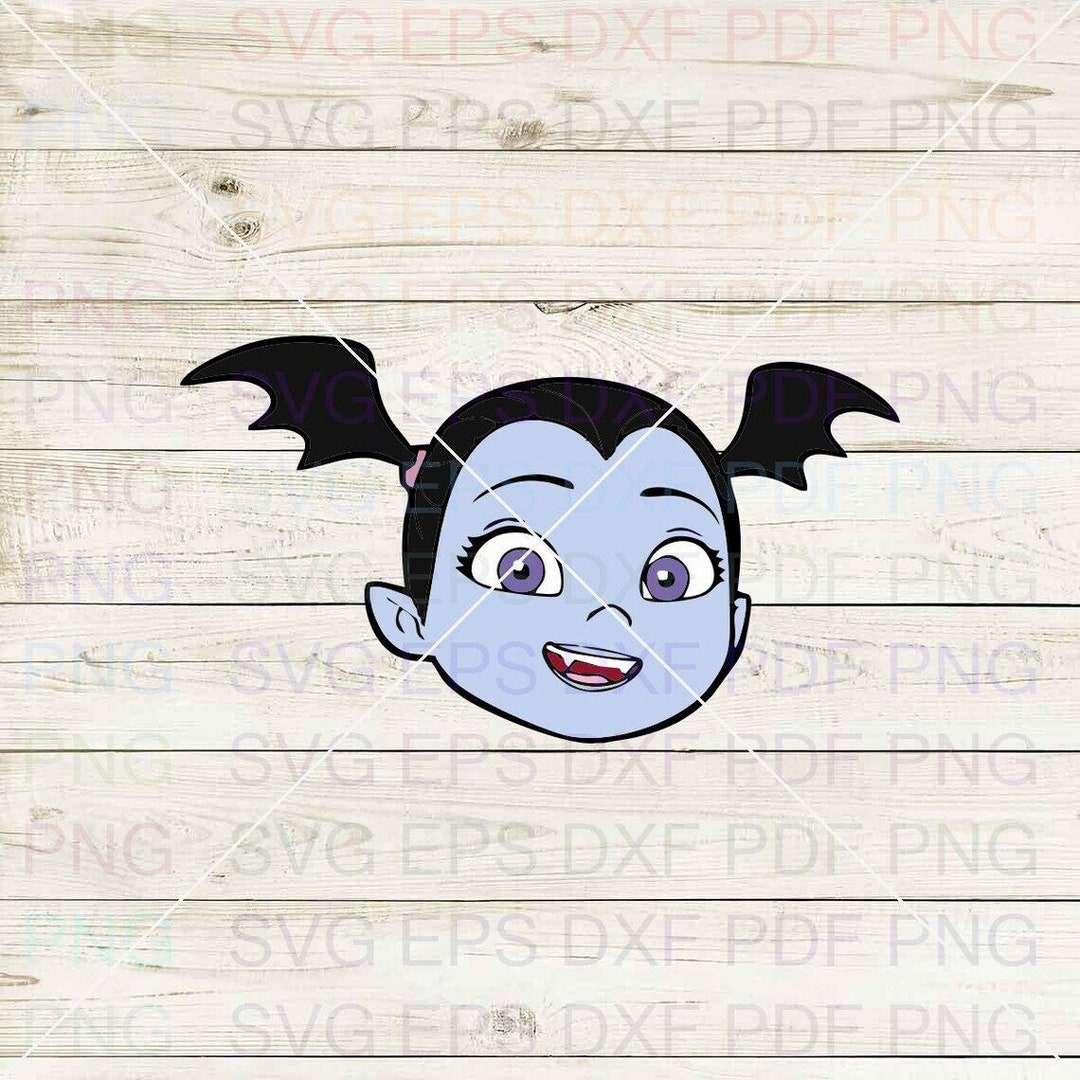 Vampirina_005 Svg Dxf Eps Pdf Png, Cricut, Cutting File, Vector ...