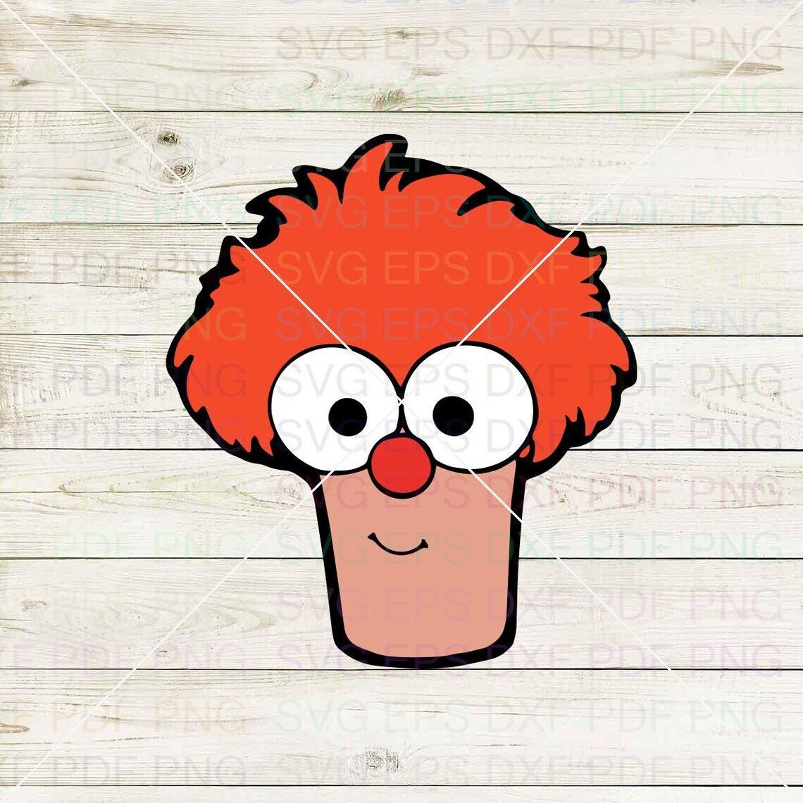 Baby_beaker_muppet_babies_009 Svg Dxf Eps Pdf Png, Cricut, Cutting File ...