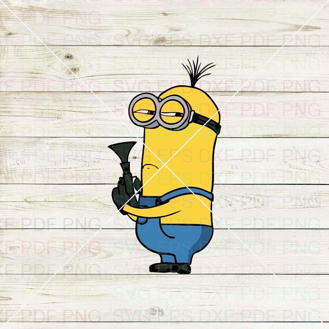 Minions_006 Svg Dxf Eps Pdf Png, Cricut, Cutting File, Vector, Clipart ...