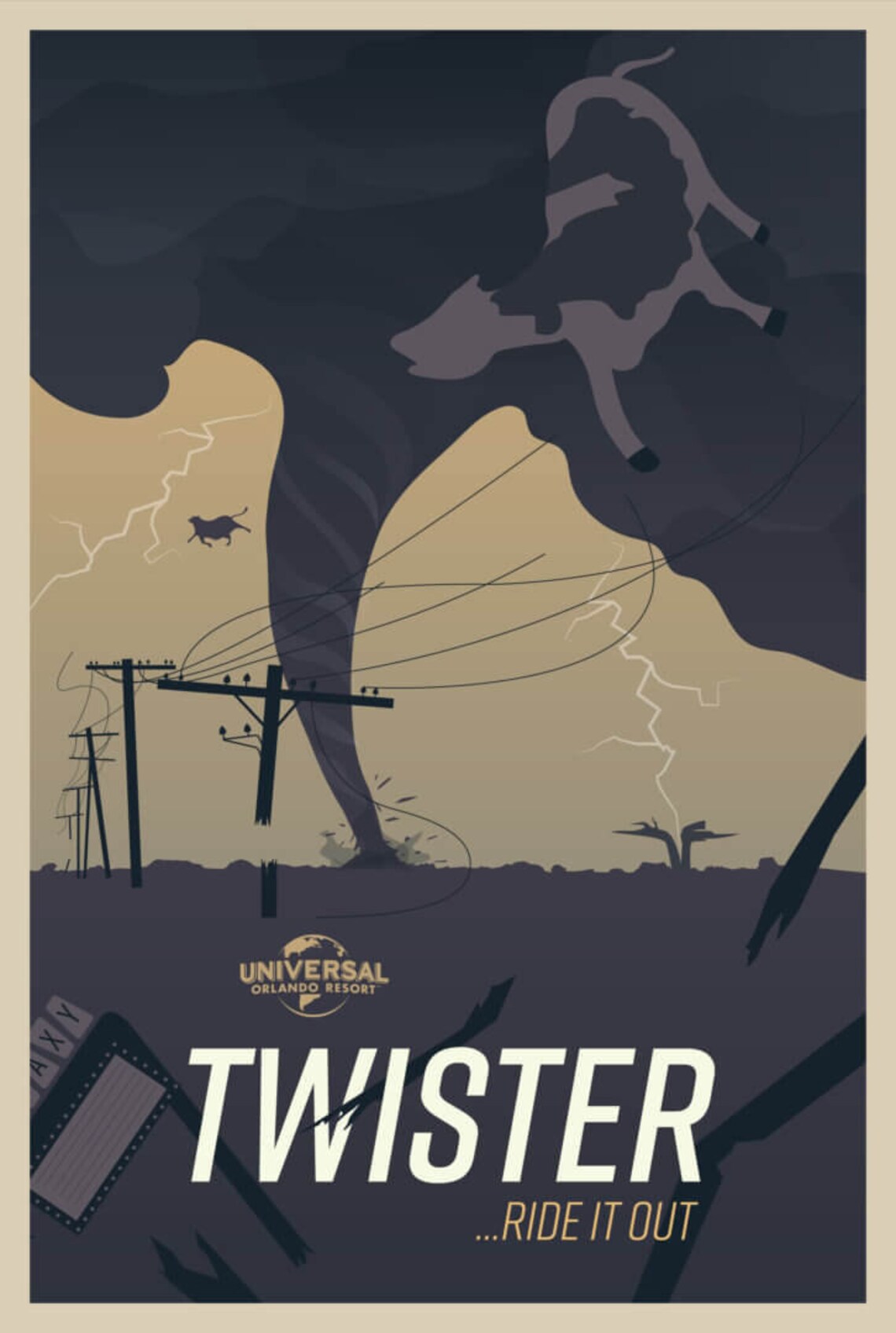 Universal Studios Vintage Attraction Poster / Impresión - Etsy España