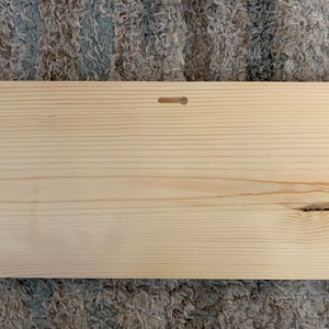 Unfinished Wood Beveled Plaques 7.5" X 8-22” Wide 3/4in Thick / Pine ...