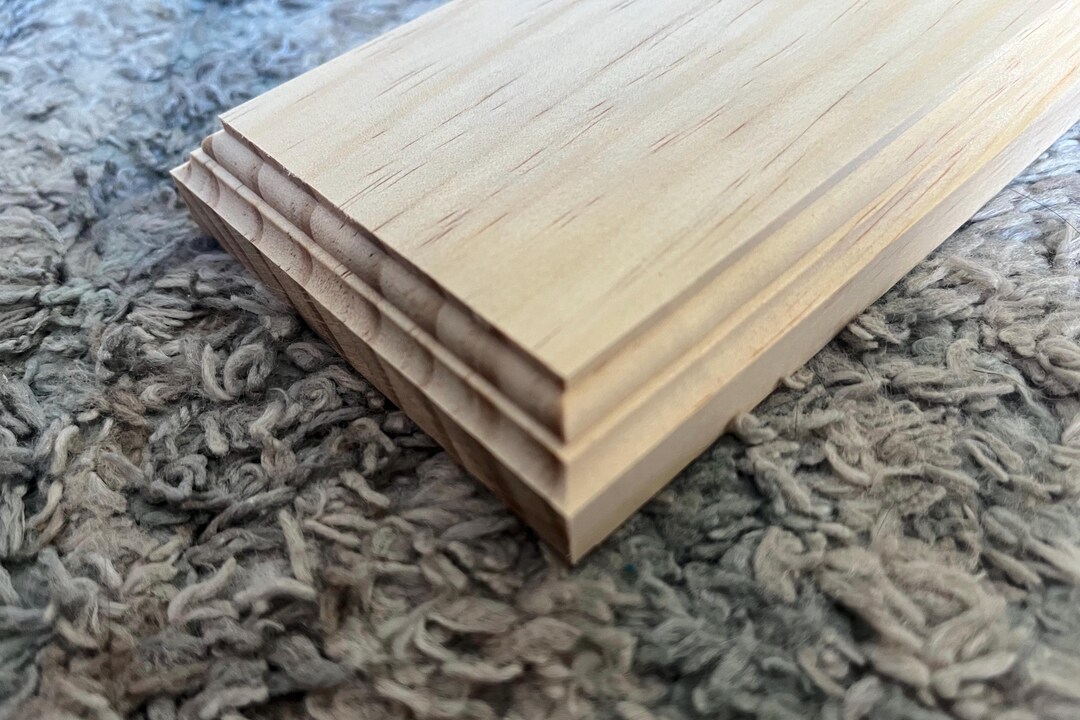 Unfinished Pine Wood Plaques W/ Classic Roman Ogee Edge 3.5", 5.5", 7.5 ...