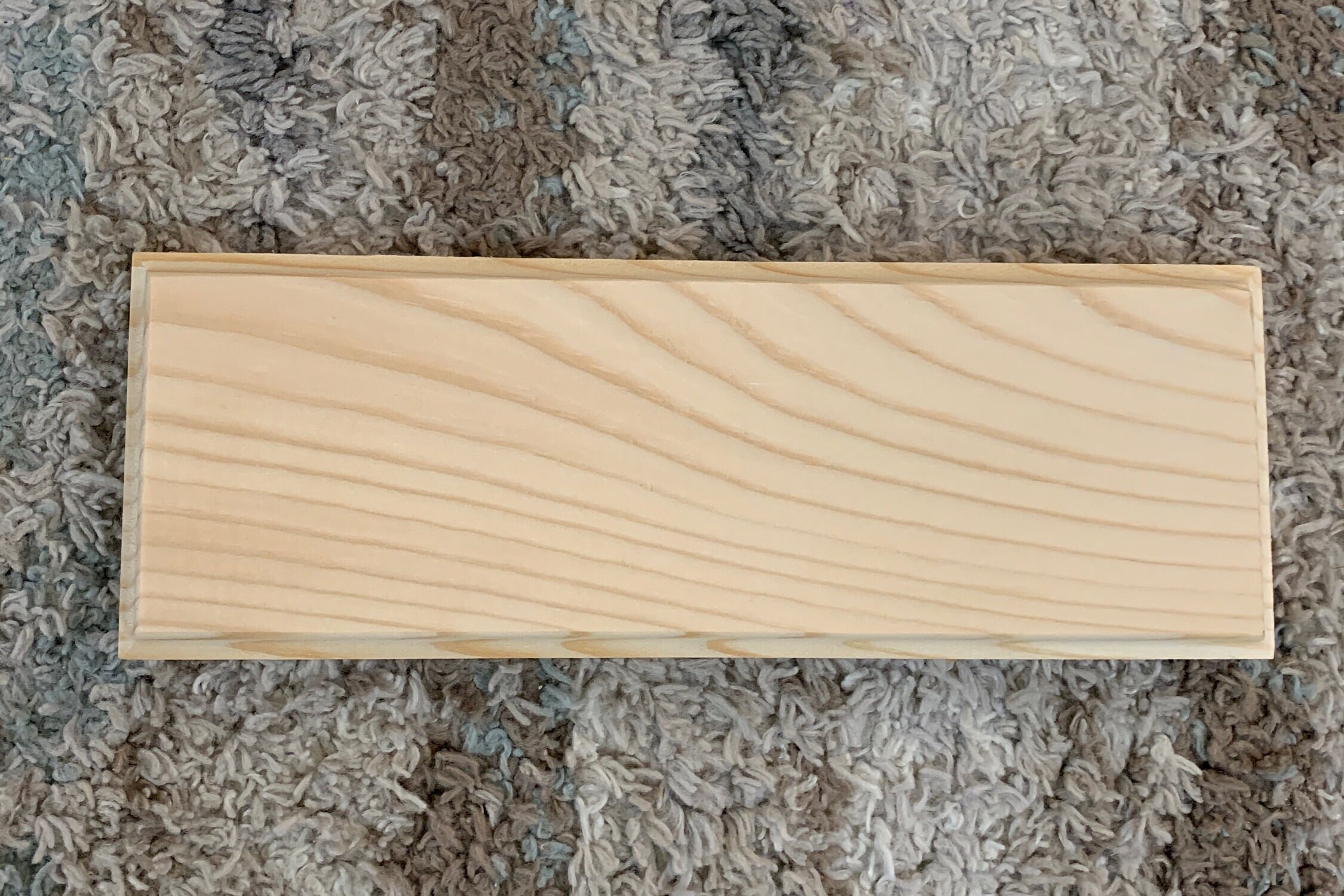 Unfinished Wood Beveled Plaques 3.5" X 6-22” Wide 3/4in Thick / Pine ...