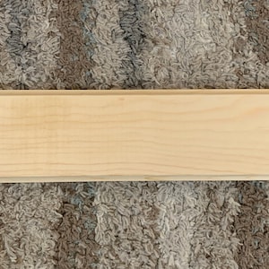 Unfinished Wood Beveled Plaques 3.5" X 6-22” Wide 3/4in Thick / Pine ...