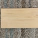 Unfinished Wood Beveled Plaques 7.5" X 8-22” Wide 3/4in Thick / Pine ...