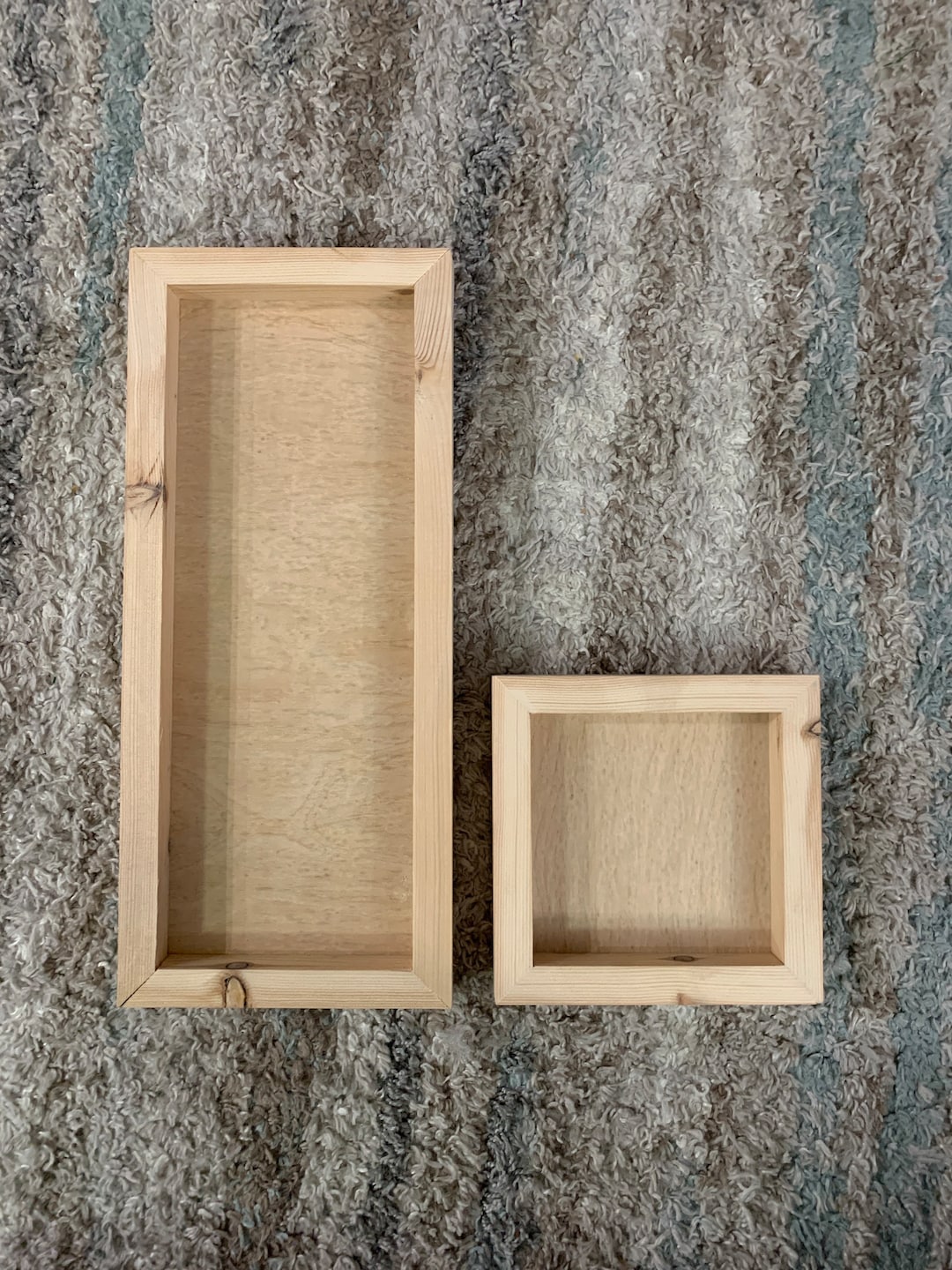 Blank Unfinished Wood Craft Frames Paintable and Stainable - Etsy