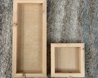 Unfinished Wooden Frames - Etsy