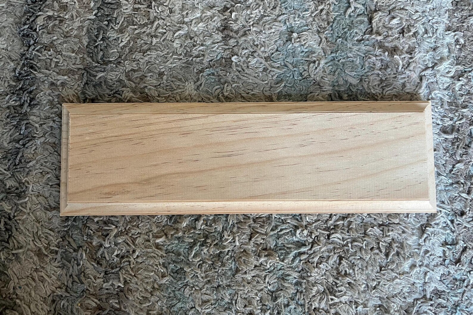 Unfinished Pine Wood Plaques W/ Classic Cove Edge 3.5", 5.5", 7.5" X 6 ...