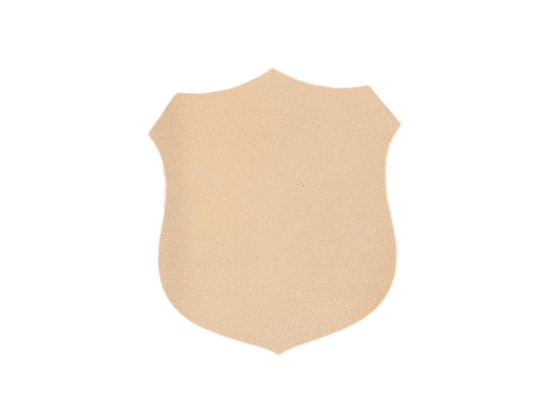 Wood Shield Plaque Template Made of 1/2" Thick MDF / Shield Template ...