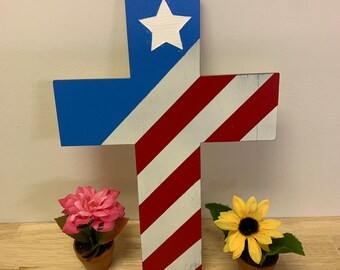 Texas Flag Cross - Etsy