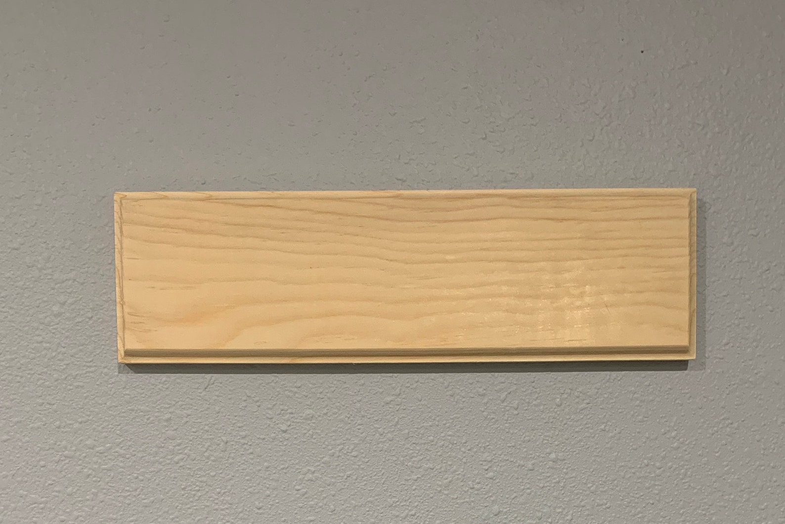 Unfinished Wood Beveled Plaques 3.5" X 6-22” Wide 3/4in Thick / Pine ...