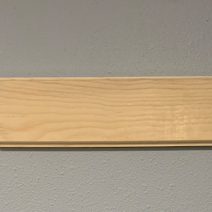 Unfinished Wood Beveled Plaques 3.5" X 6-22” Wide 3/4in Thick / Pine ...