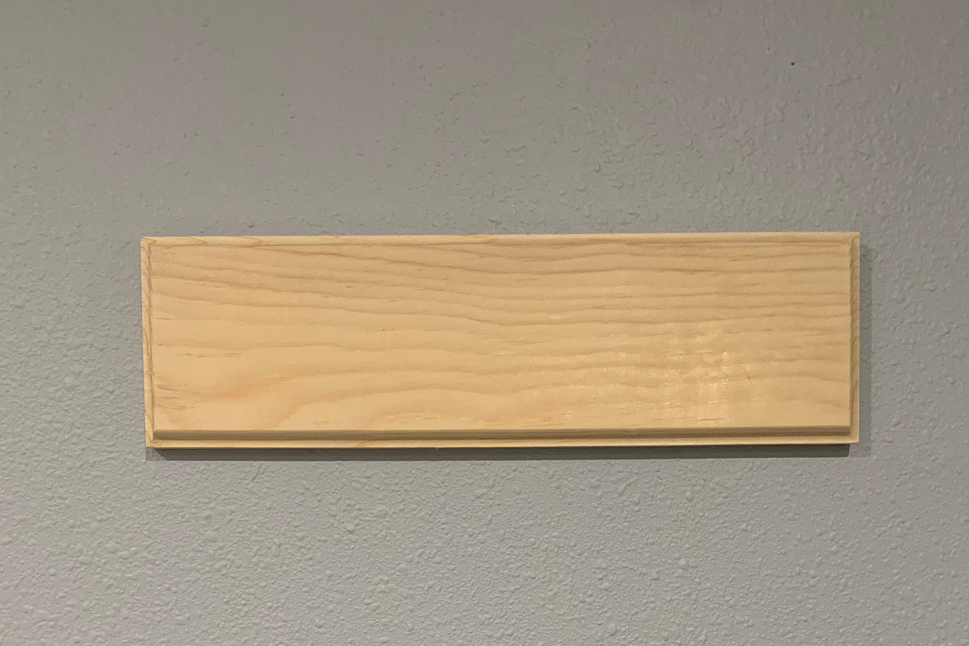 Unfinished Wood Beveled Plaques 3.5 X 6-22 Wide 3/4in Thick / Pine Wood ...