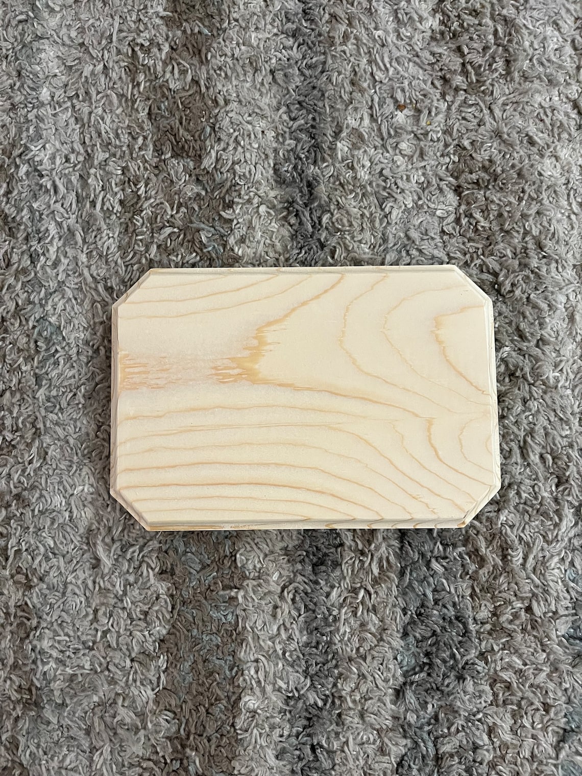 Unfinished Wood Plaques With Cutoff Corners 3.5, 5.5, 7.5 X 618 Wide 3 ...