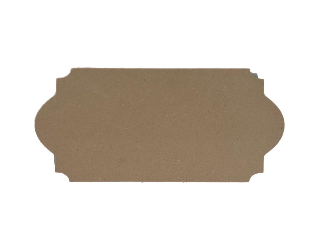 Ornate Wood Plaque Template Made of 1/2" Thick MDF / Wood Sign Template ...