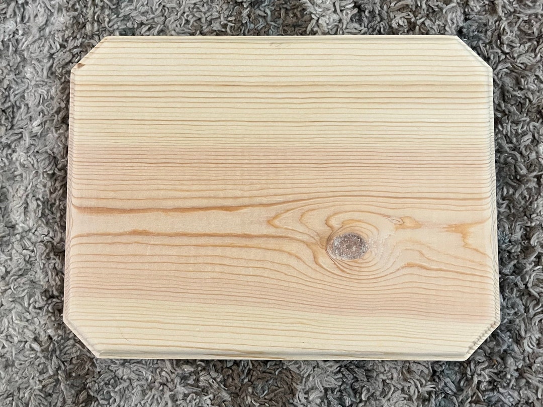 Unfinished Wood Plaques With Cutoff Corners 3.5 - Etsy