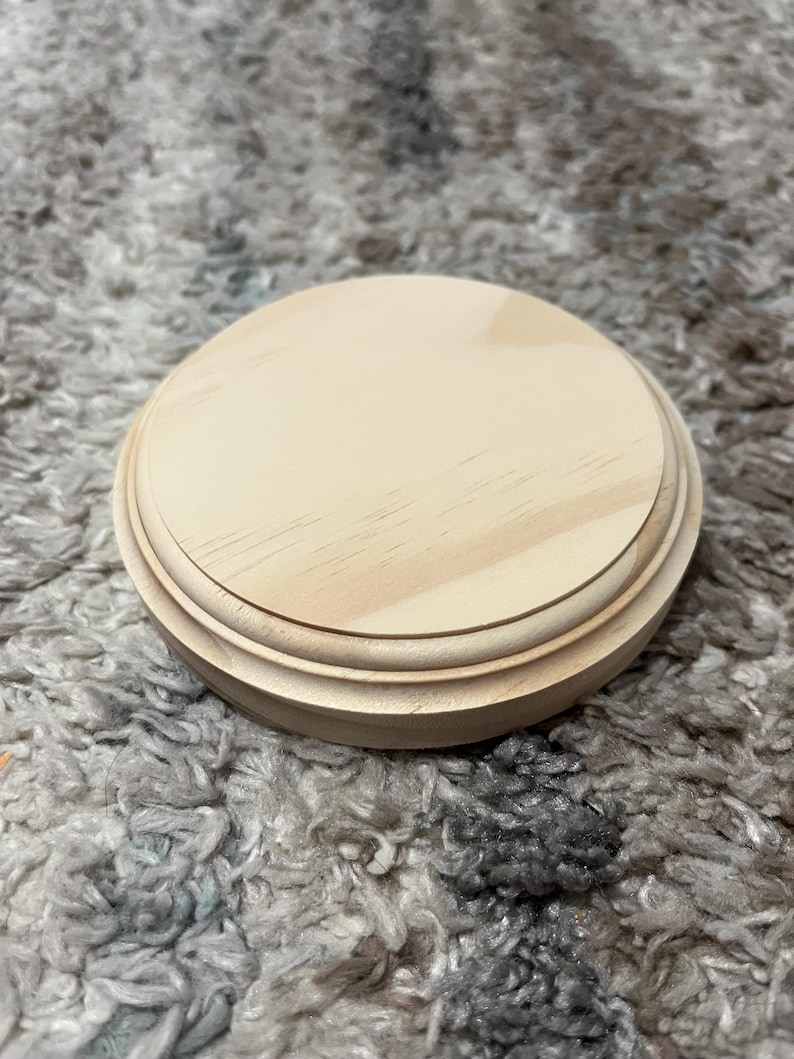 Unfinished Round Circle Wood Plaques 4"-11" 3/4in Thick W/ Edge ...