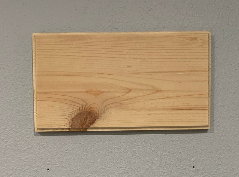 Unfinished Beveled Wood Plaques 5.5 X 628 Wide 3/4in Thick / DIY Pine ...