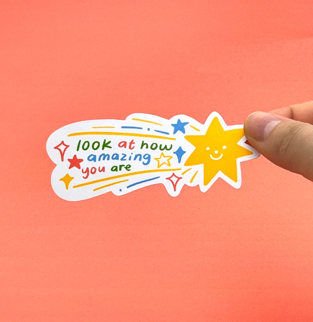 Shooting Star Sticker - Etsy