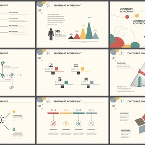 Minimal Modern Clean Style Powerpoint Template Minimal Work Summary ...