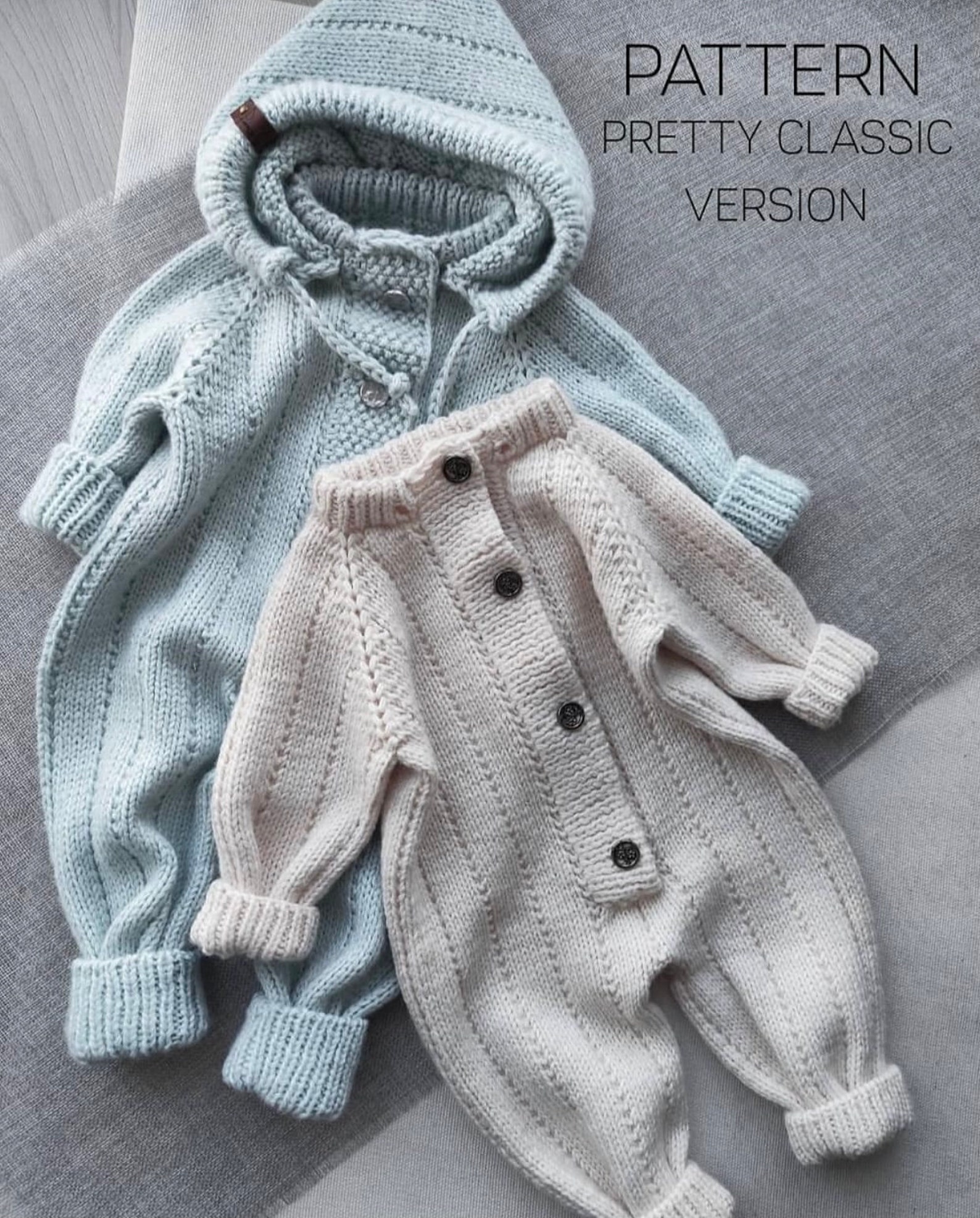 Baby Romper Knitting Pattern PDF, Knit Baby Overall, Toddler Jumpsuit ...