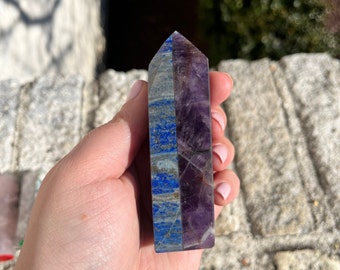 Purple Lapis Lazuli | Etsy