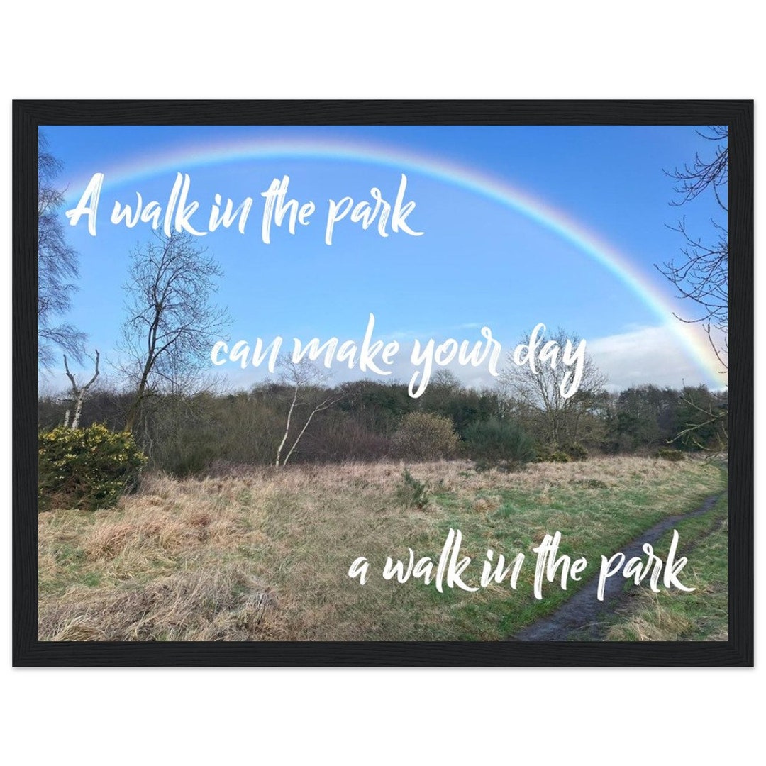 WFH Motivational Walk Poster - Etsy