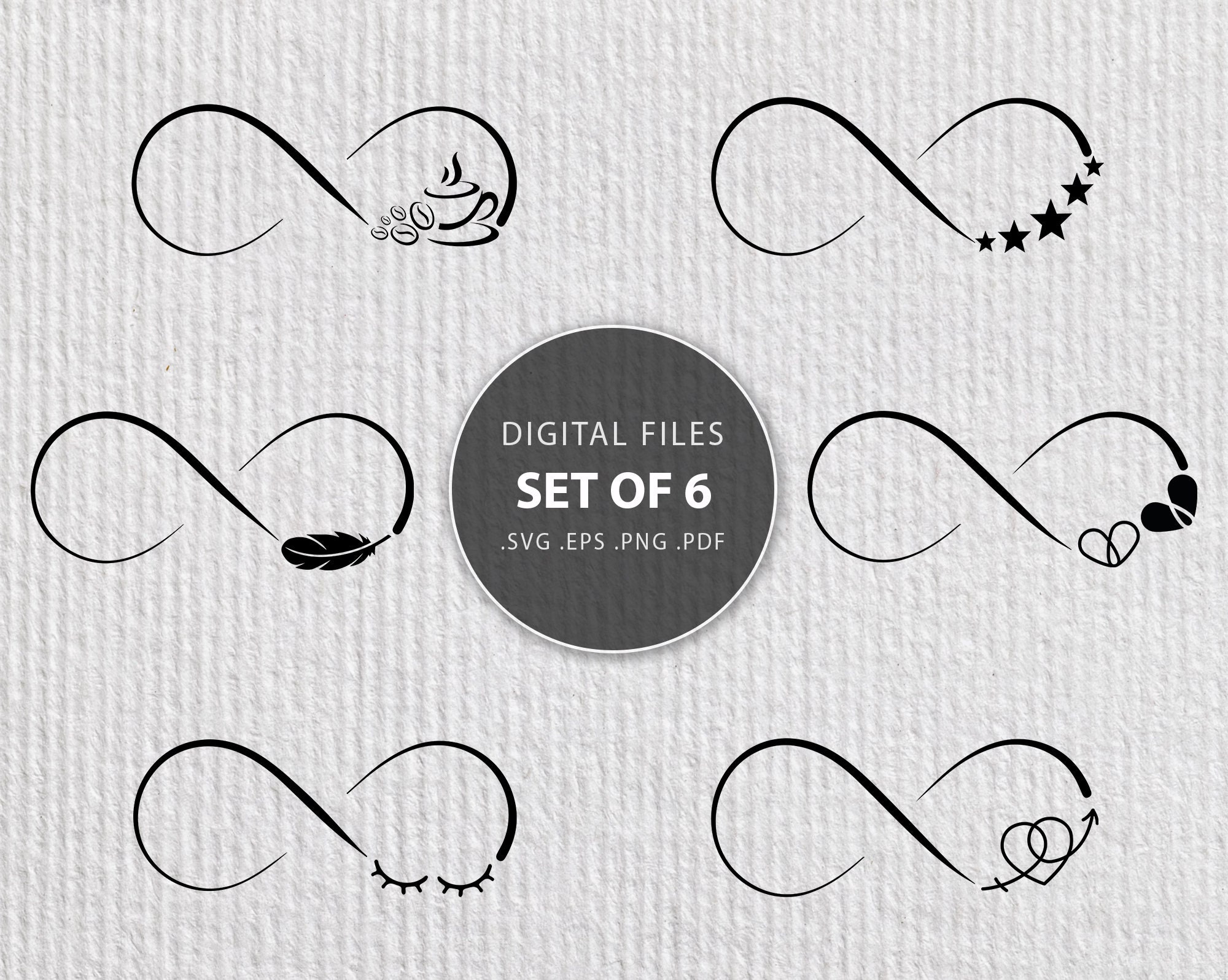 The Infinity Symbol Svg Clipart, to Infinity and Beyond Svg Keychain ...