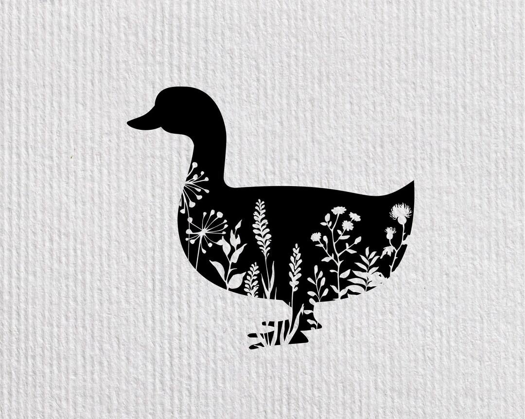 Duck Flowers Svg, Duck House Sign File, Farm Animals Nursery Prints ...