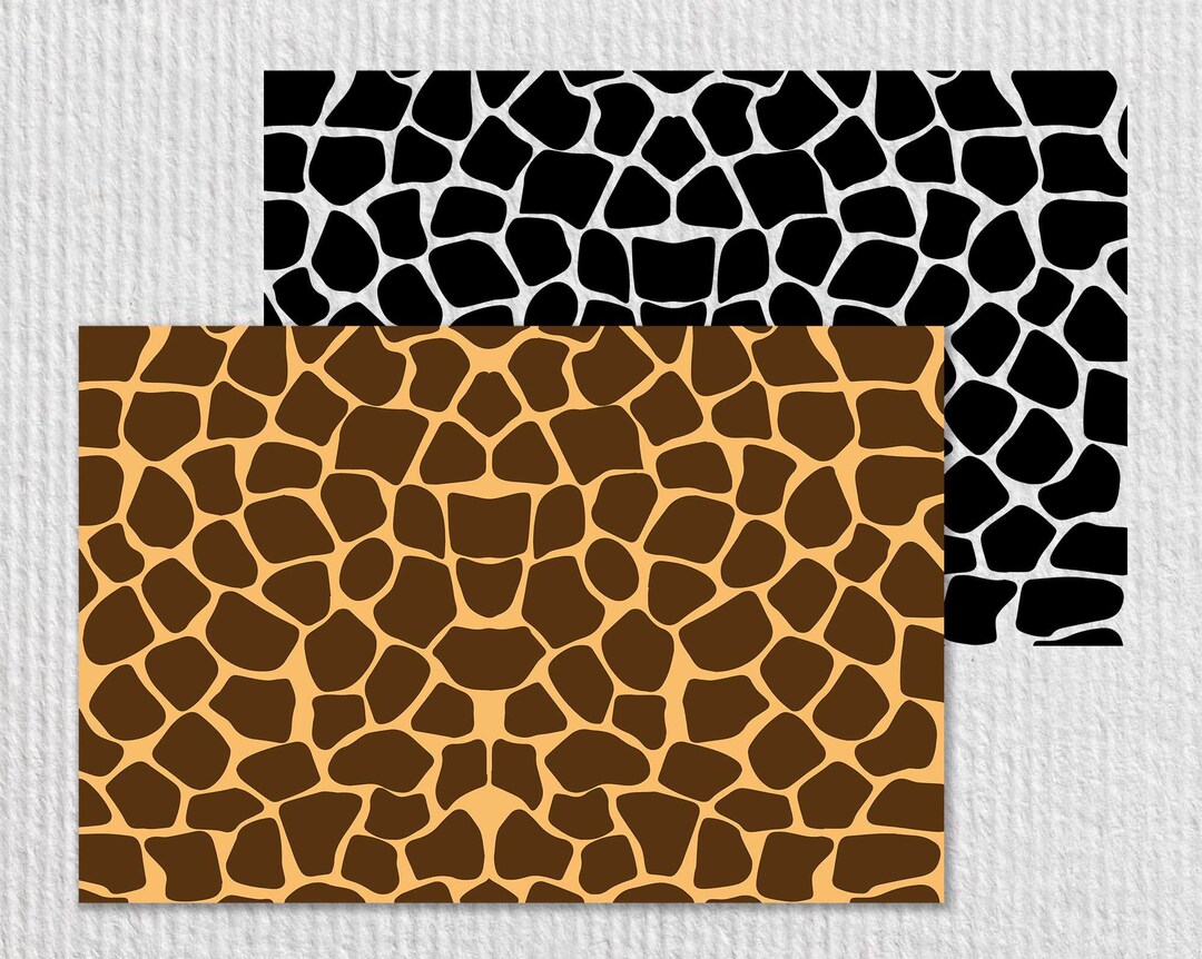 Animal Print Svg, Giraffe Print File, Giraffe Pattern Vector, Animal ...