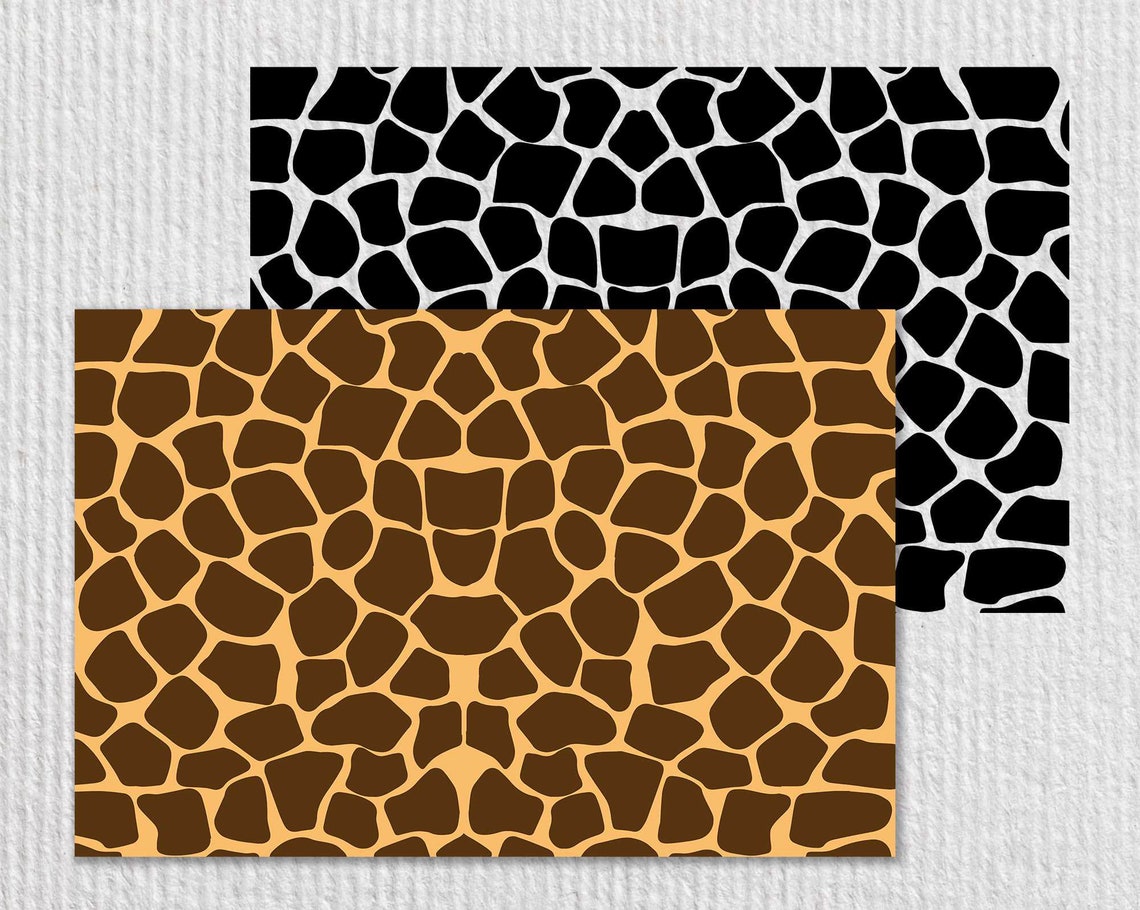 Animal Print Svg Giraffe Print File Giraffe Pattern Vector - Etsy