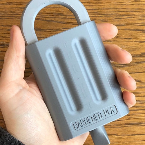 Padlock Puzzle No.1 // Lock & Key 3D Printing Digital STL File - Etsy ...